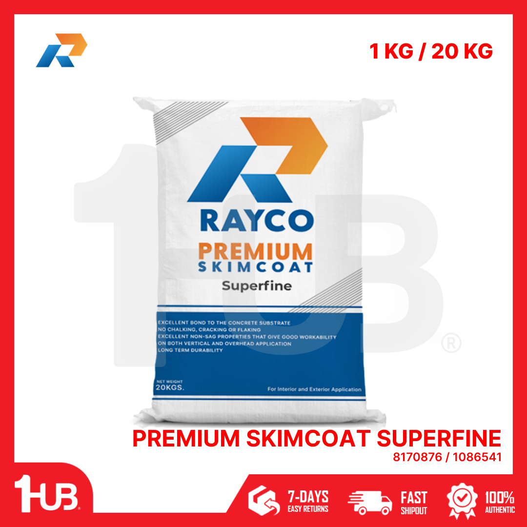TGC One Hub : Rayco Skimcoat Premium 1kg White