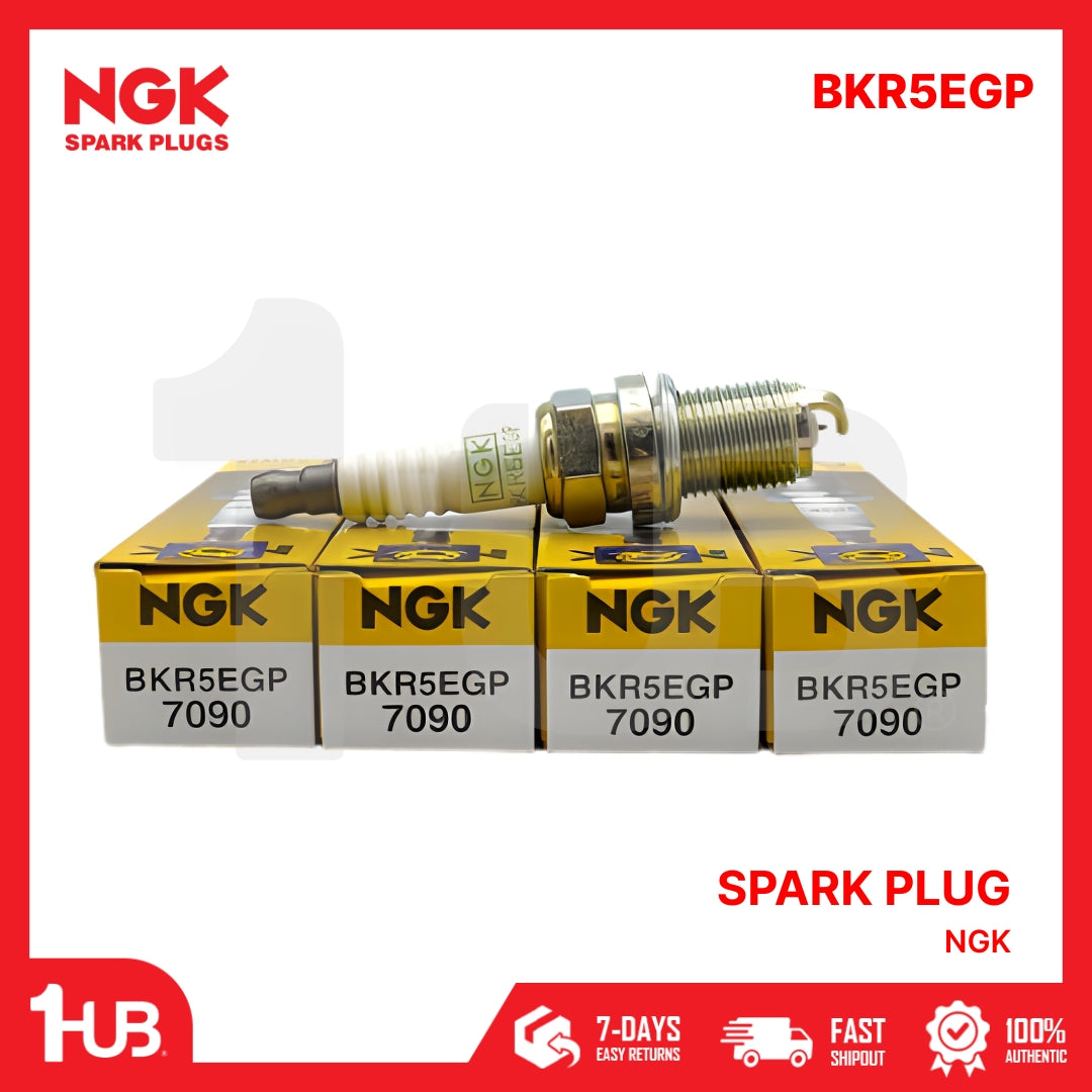 NGK SPARK PLUG BKR5EGP ( 1 BOX / 4 Pieces ) – TGC One Hub