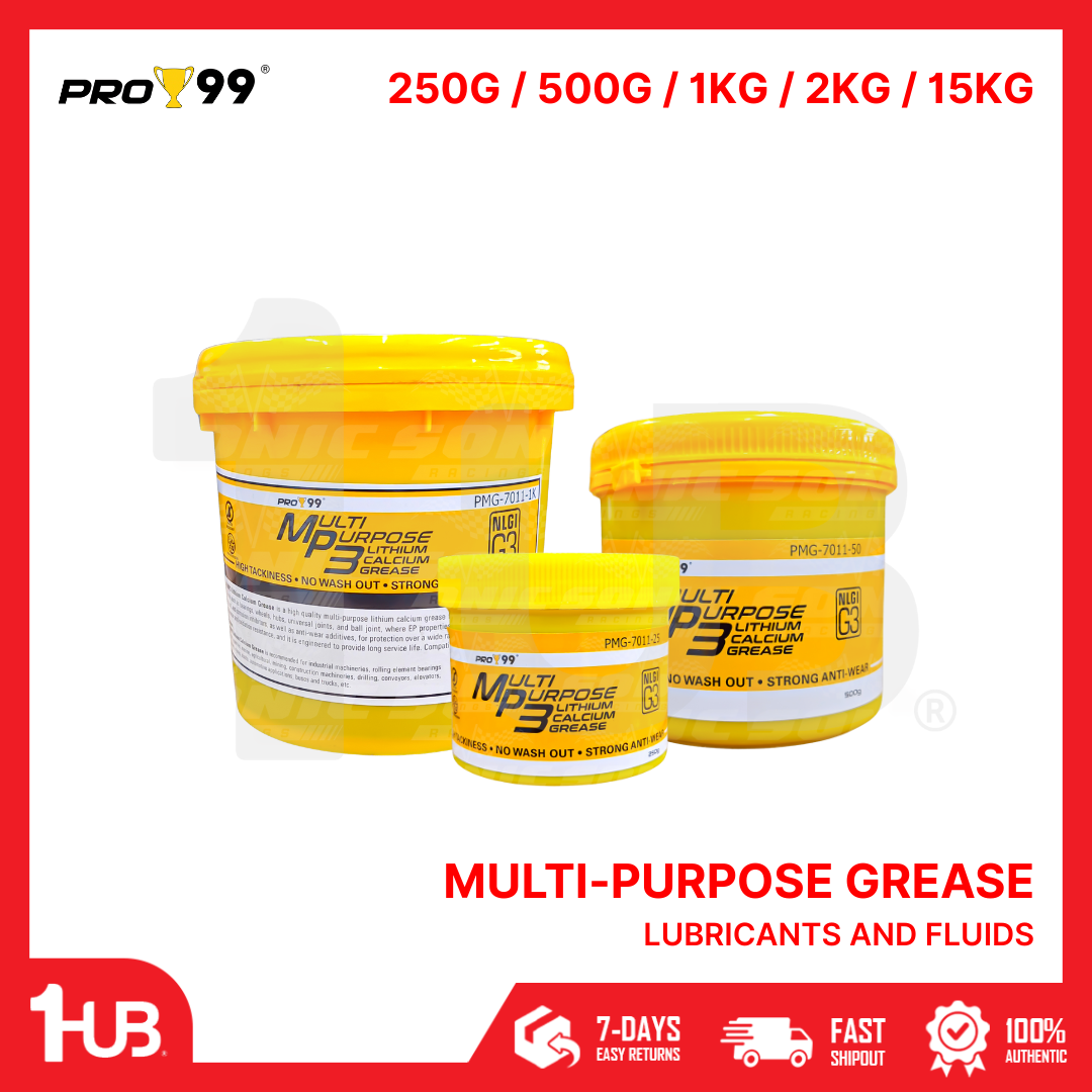 PRO99 MULTI-PURPOSE 3 SYNTHETIC LITHIUM GREASE YELLOW – TGC One Hub