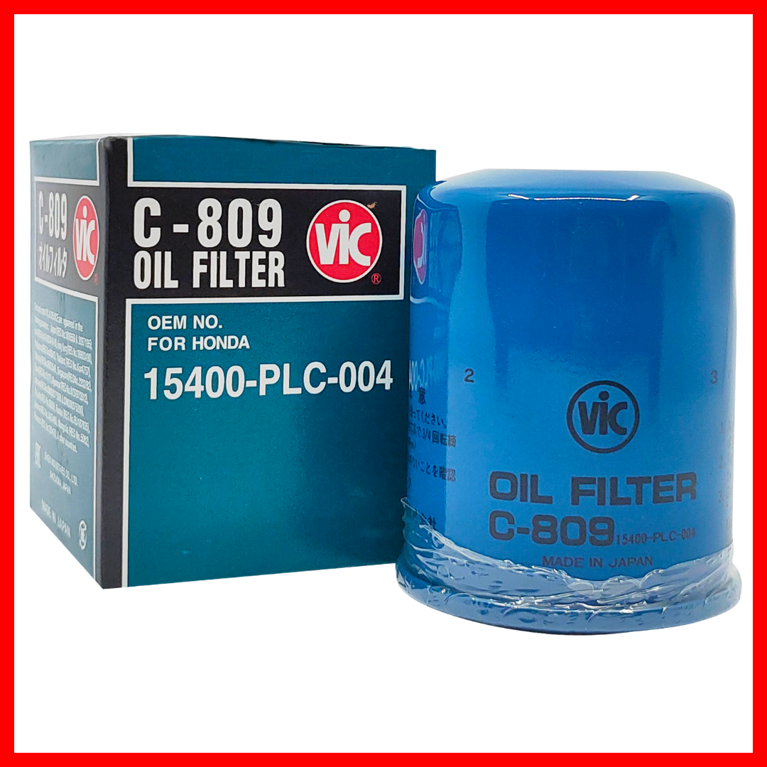 VIC OIL FILTER SPIN ON VIC C-809 HONDA CRV ALL C-809 9108170 ( 1 PC ...
