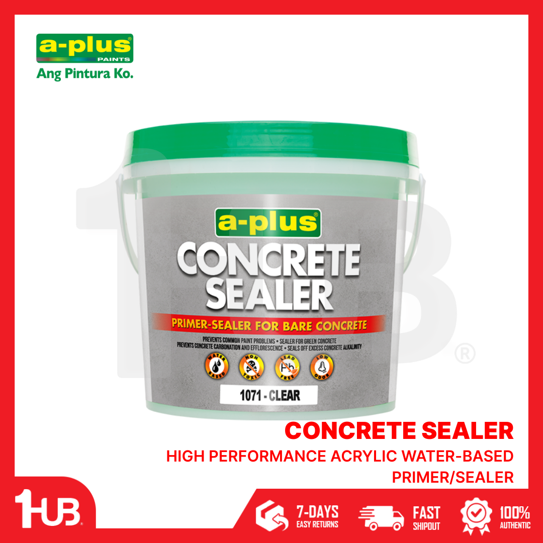 A-Plus® Concrete Sealer (4L) | Durable Protection for Concrete Surface ...
