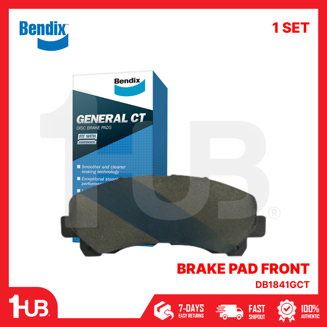 BENDIX BRAKE PAD ISUZU D-MAX , ALTERRA , MU-X 2007-21 FRONT DB1841GCT ...