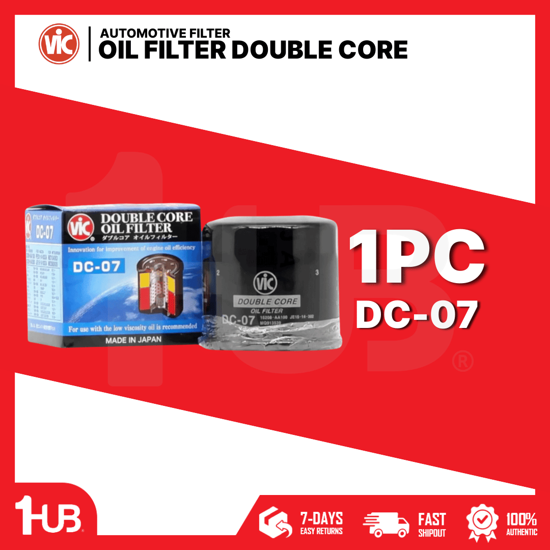 VIC OIL FILTER DOUBLE CORE (VIC) DC-07 / C-304 / C-415 / C-901 MD01744 ...